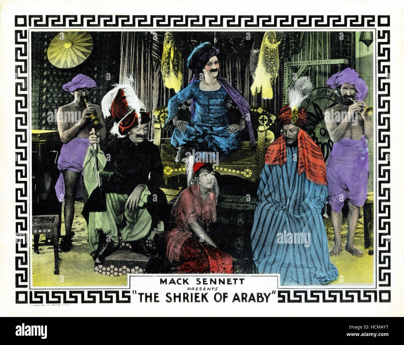 THE SHRIEK OF ARABY, Ben Turpin, 1923 Stock Photo - Alamy