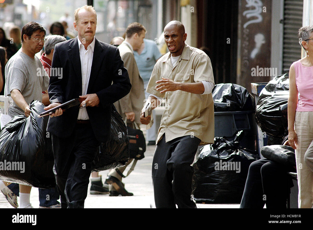 16 BLOCKS, Bruce Willis, Mos Def, 2006, ©Warner Bros./courtesy Everett ...