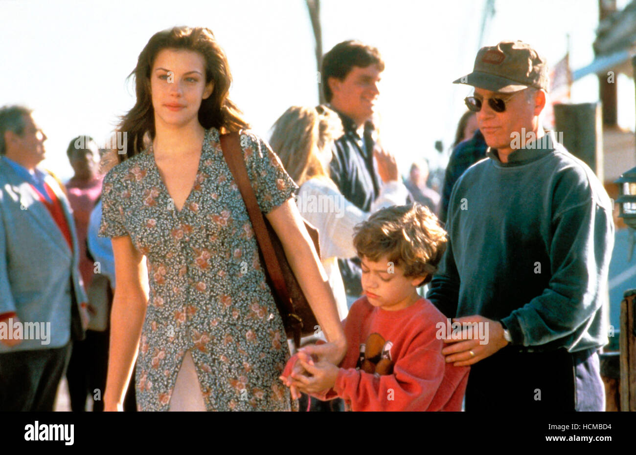 SILENT FALL, from left: Liv Tyler, Ben Faulkner, Richard Dreyfuss, 1994 ...