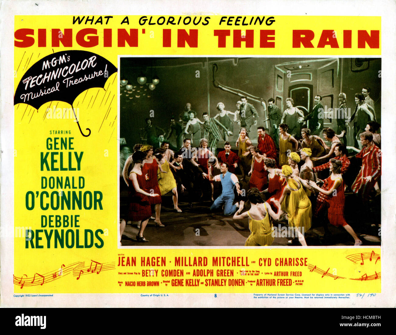 SINGIN' IN THE RAIN, Gene Kelly 1952 Stock Photo - Alamy