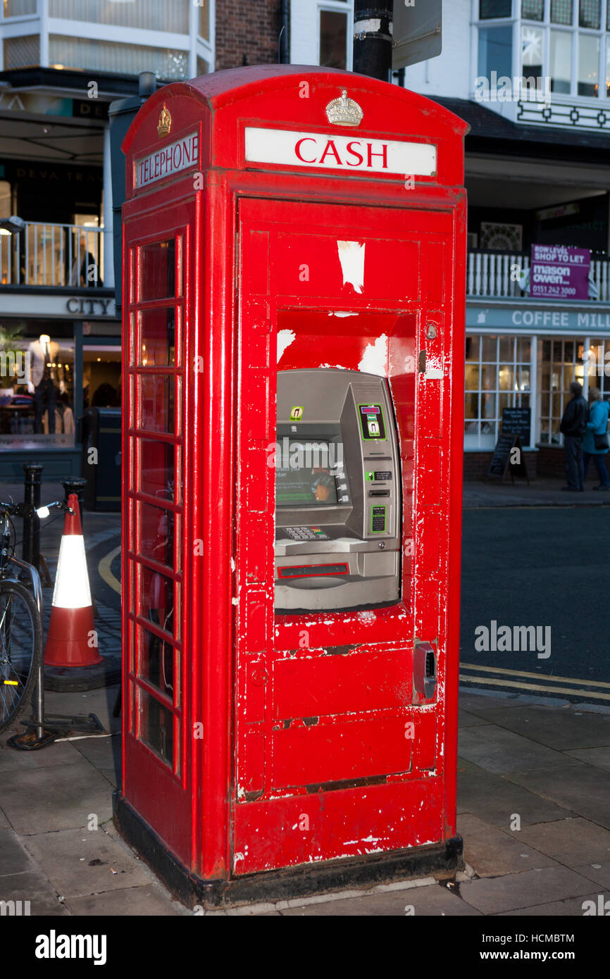 Shops, signs, and shoppers in the retail sector of the City of Chester ...