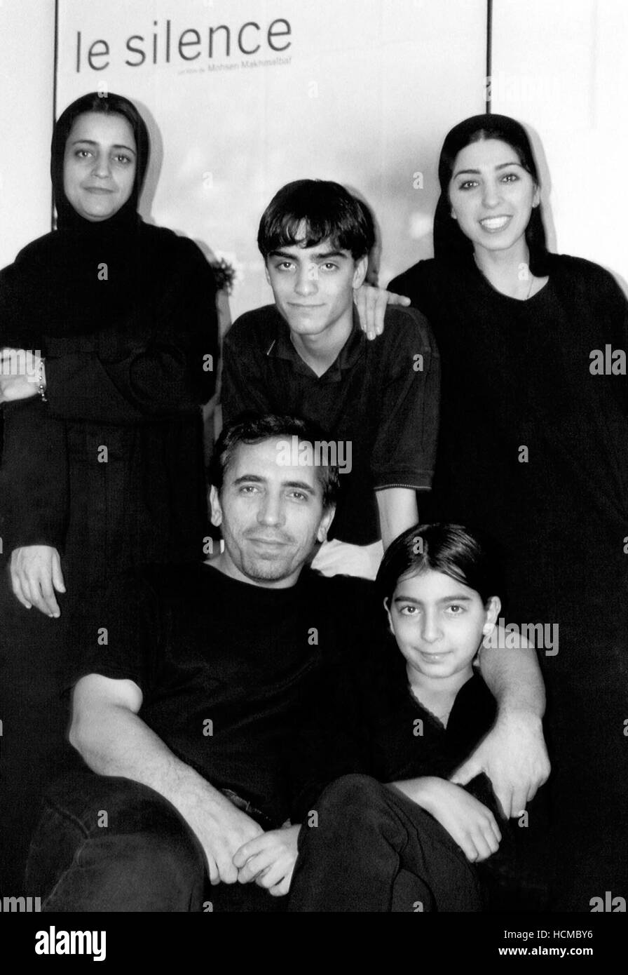 THE SILENCE, (aka SOKOUT), director Mohsen Makhmalbaf (bottom center ...