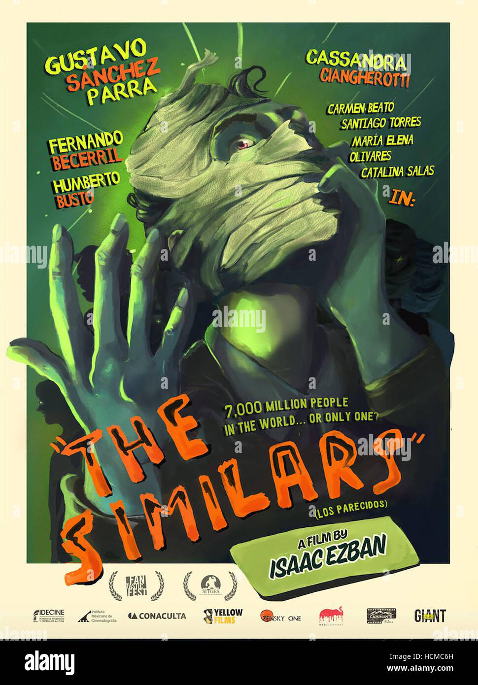 THE SIMILARS, (aka LOS PARECIDOS), US poster art, 2015 Stock Photo - Alamy