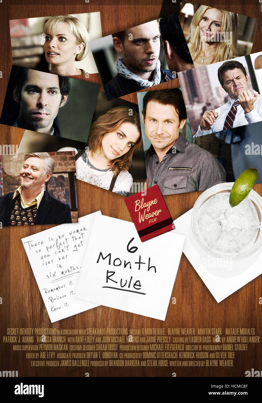 6 MONTH RULE, (aka SIX MONTH RULE), US poster art, clockwise from top ...