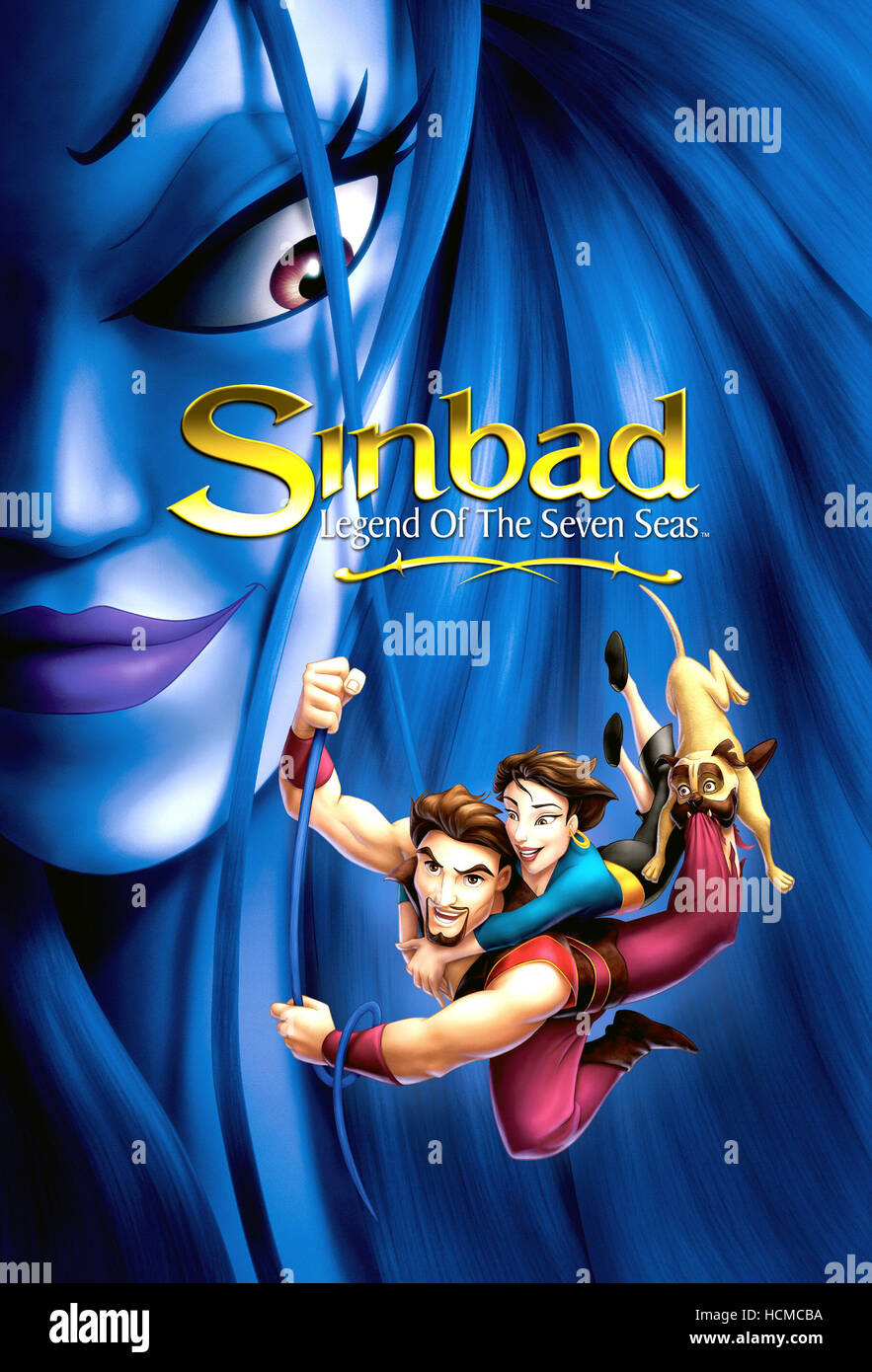 SINBAD: LEGEND OF THE SEVEN SEAS, poster art, 2003, (c)DreamWorks ...