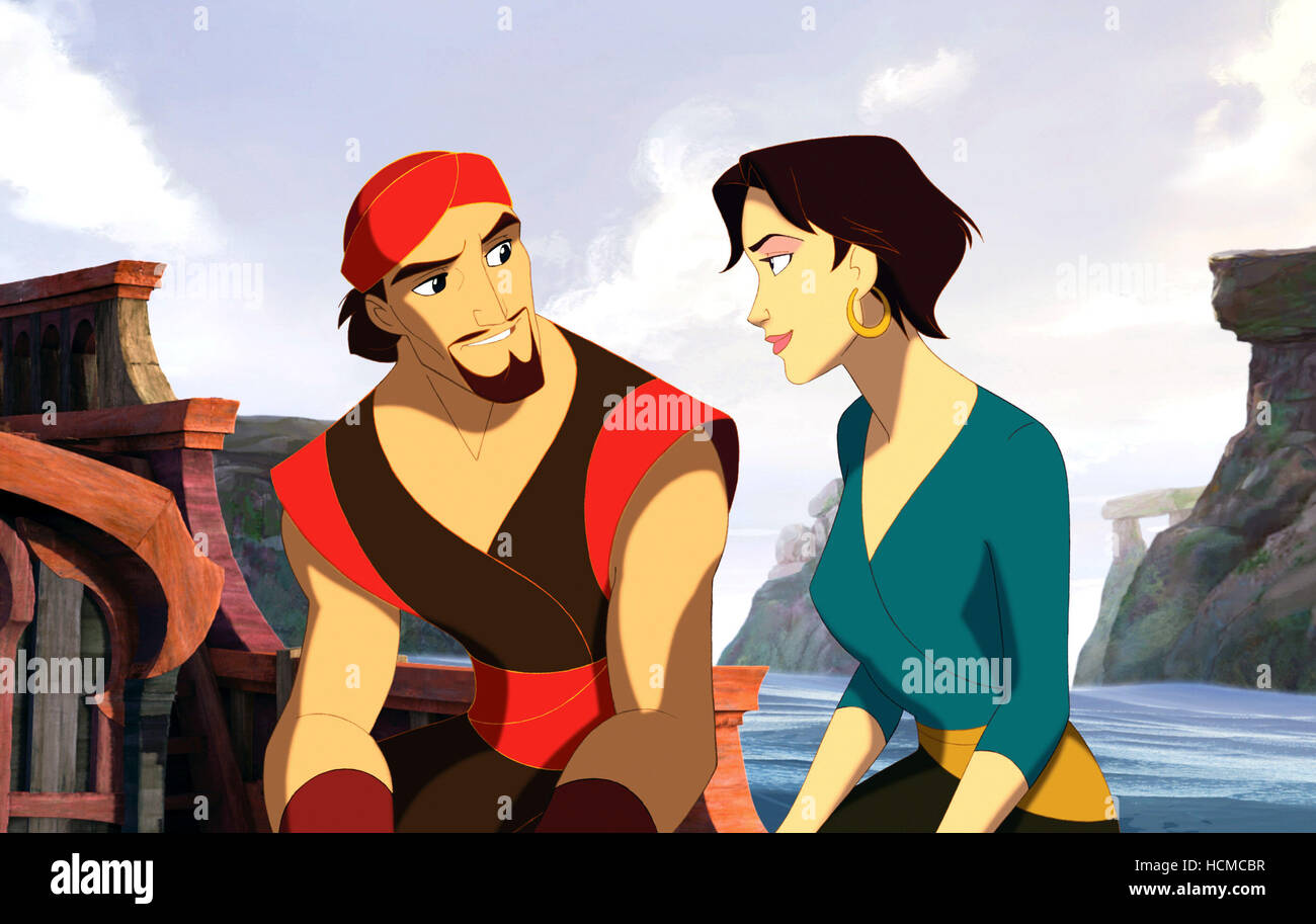 SINBAD: LEGEND OF THE SEVEN SEAS, Sinbad, Marina, 2003, (c)DreamWorks ...