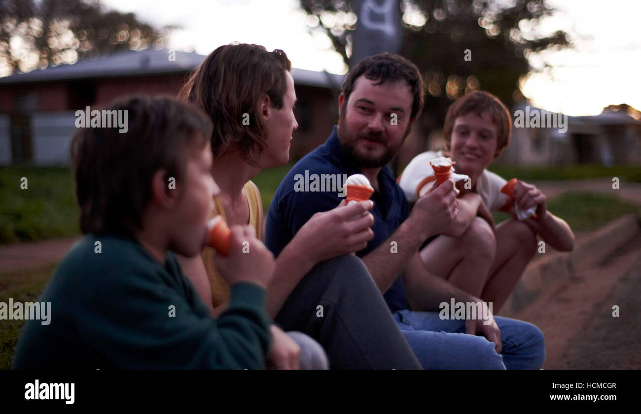 THE SNOWTOWN MURDERS, l-r: Lucas Pittaway (second from left), Daniel ...
