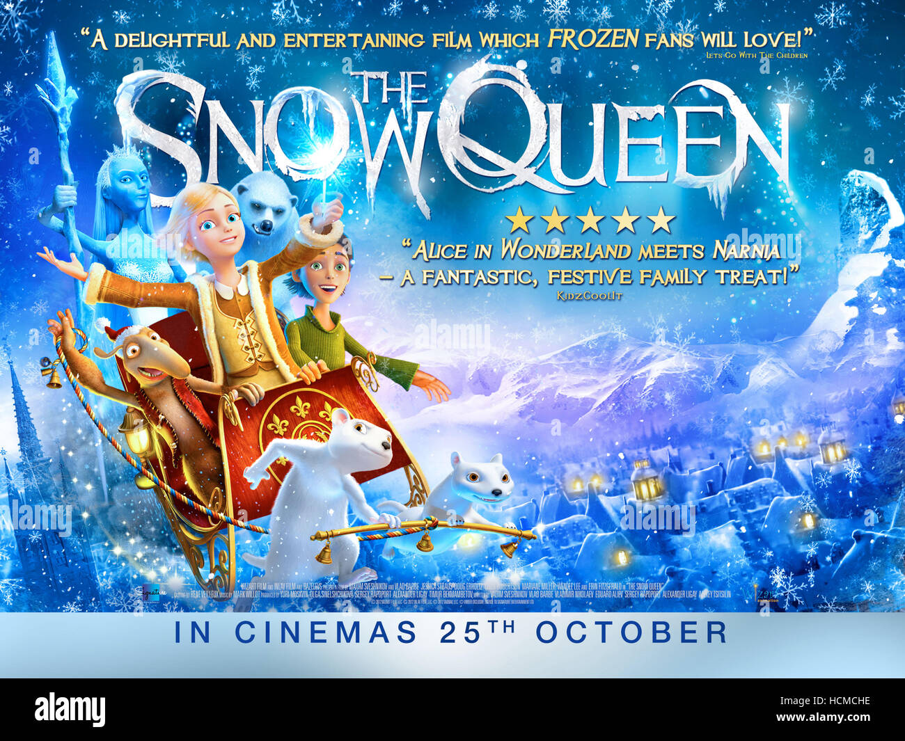 SNOW QUEEN, (aka SNEZHNAYA KOROLEVA), British poster art, 2012 ...