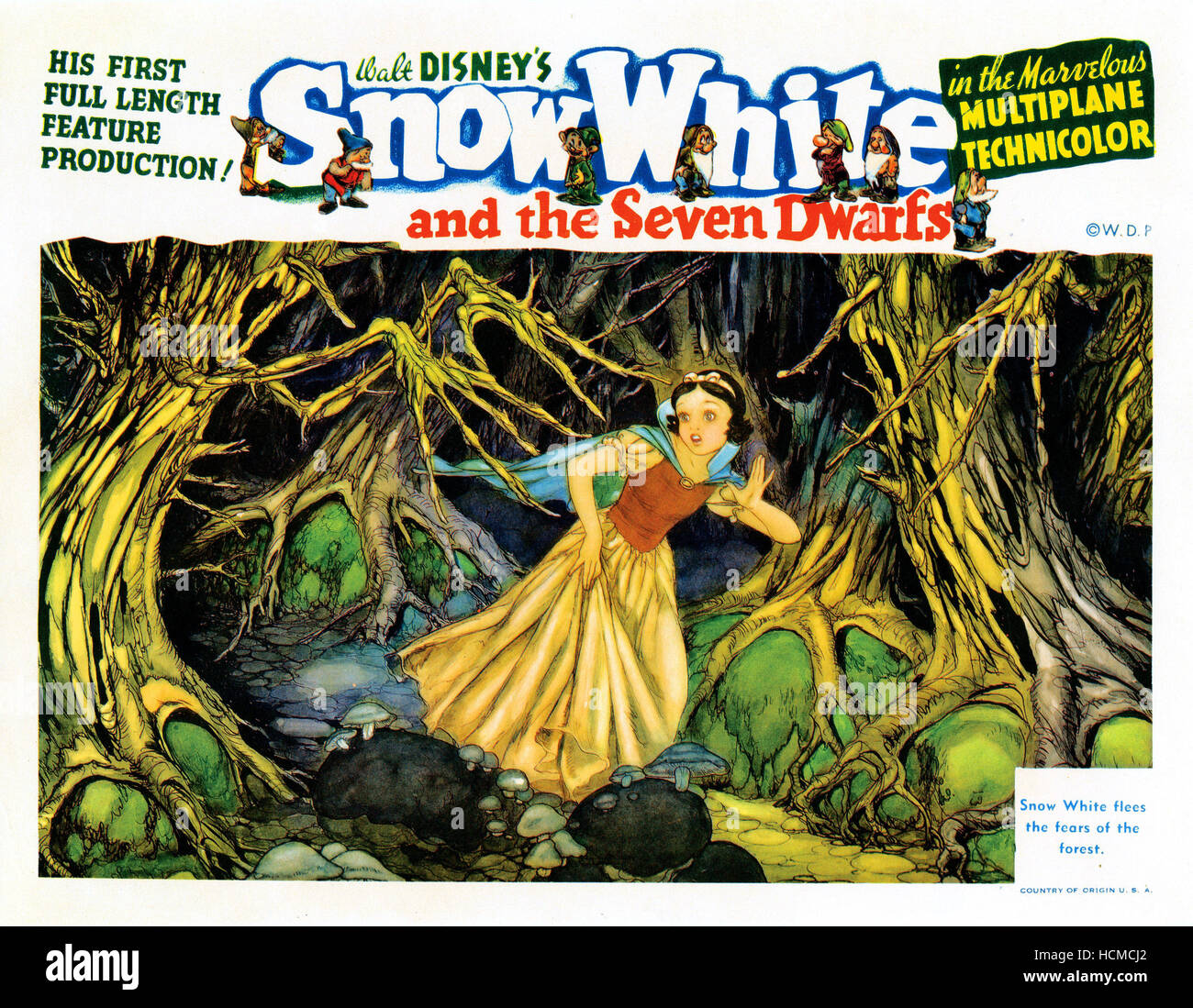 SNOW WHITE AND THE SEVEN DWARFS, Snow White, 1937 Stock Photo - Alamy