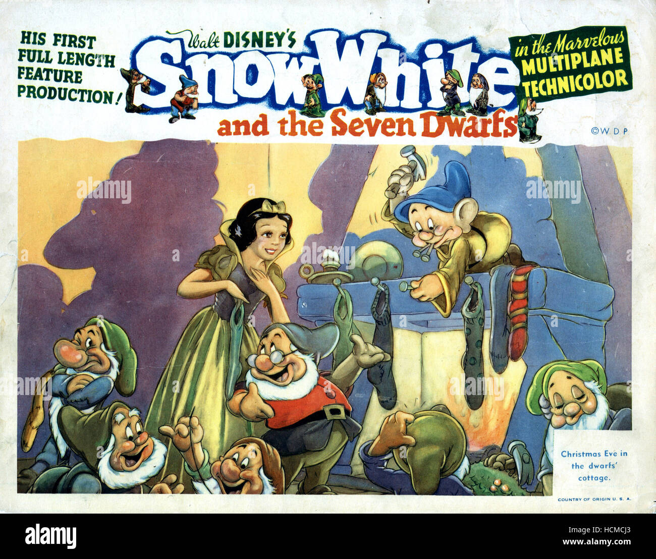 SNOW WHITE AND THE SEVEN DWARFS, 1937 Stock Photo - Alamy