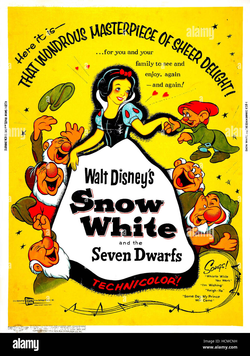 Snow White And The Seven Dwarfs Poster Art Snow White Grumpy Dopey