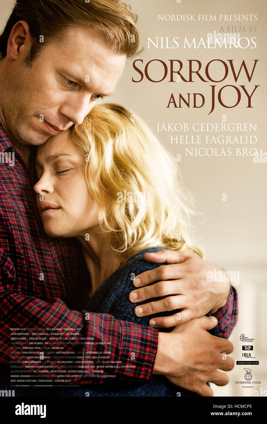 SORROW AND JOY, (aka SORG OG GLAEDE), festival poster, l-r: Jakob ...