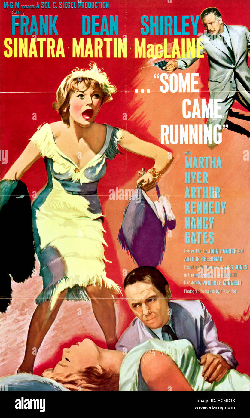 SOME CAME RUNNING, Shirley MacLaine (standing left), bottom: Shirley ...