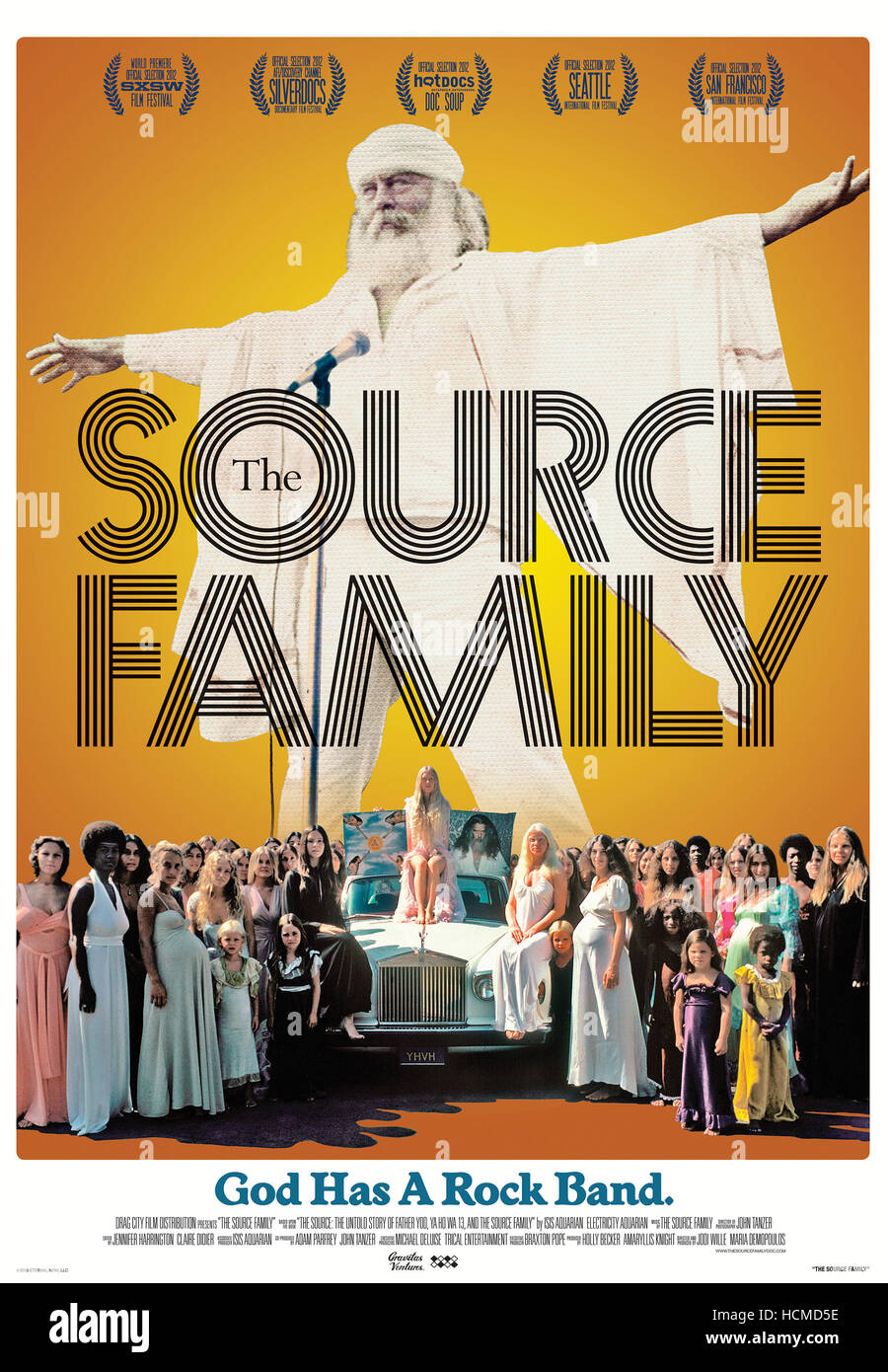 THE SOURCE FAMILY, US poster art, Father Yod (top), 2012. ©Gravitas ...