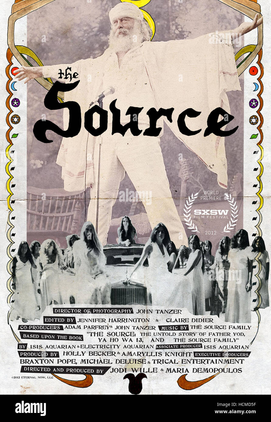 THE SOURCE FAMILY, International poster art, Father Yod (top), 2012 ...
