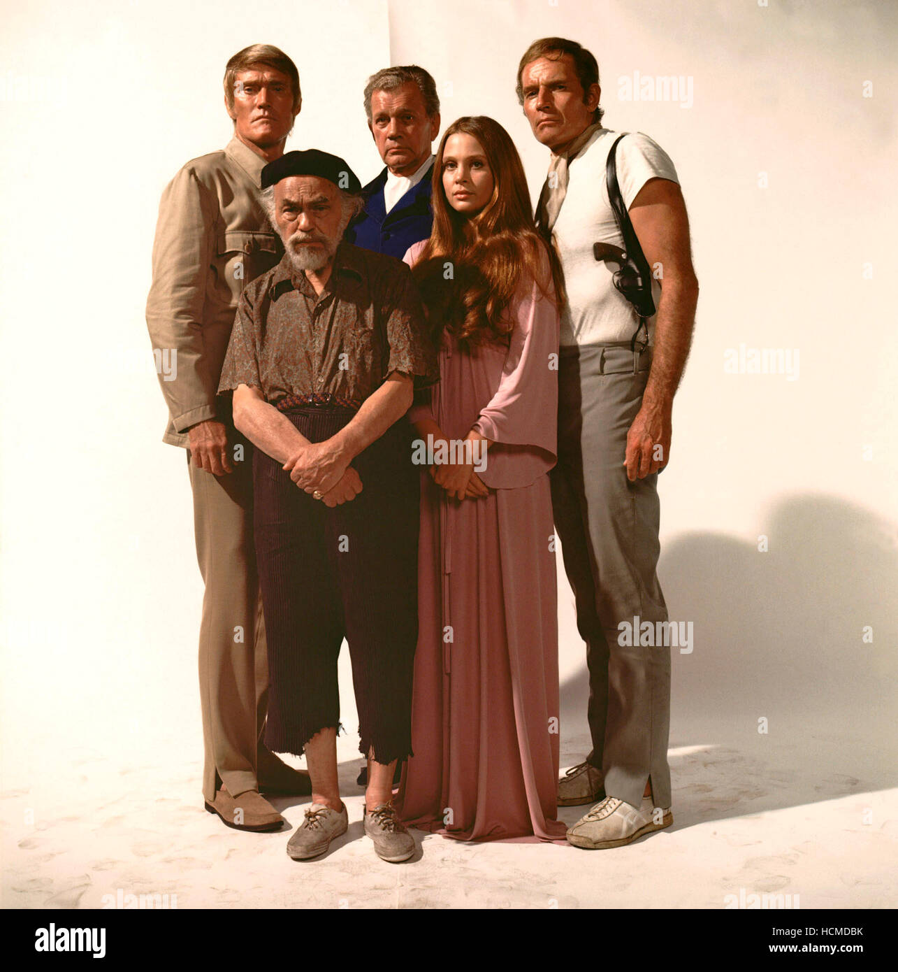SOYLENT GREEN, from left: Chuck Connors, Edward G. Robinson, Joseph ...