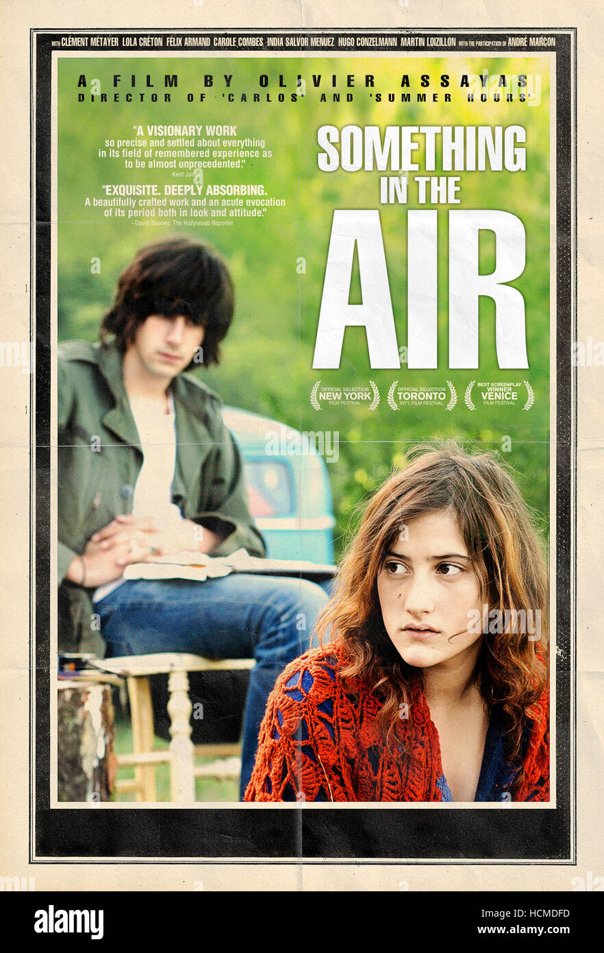 SOMETHING IN THE AIR, (aka APRES MAI), US poster art, from left ...