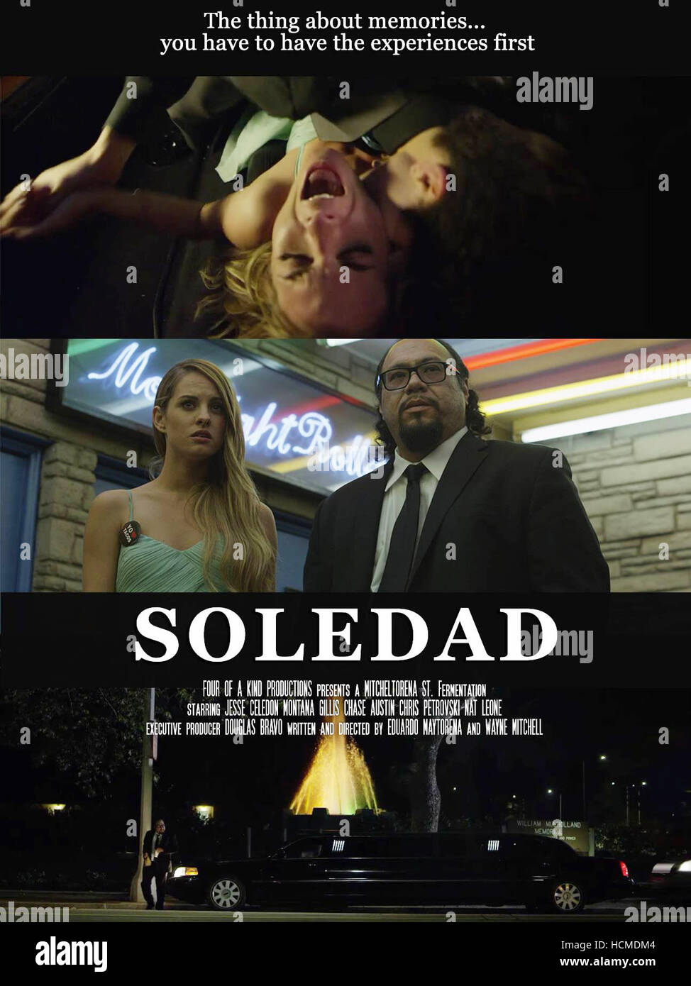 SOLEDAD, poster, Montanna Gillis (top, and left), Jesse Celedon (beard ...