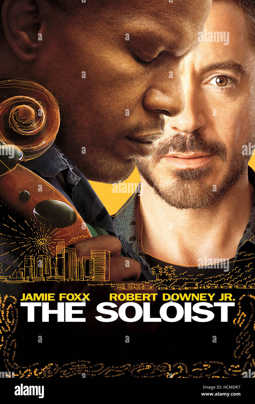 THE SOLOIST, from left: Jamie Foxx, Robert Downey Jr., 2009. PH ...