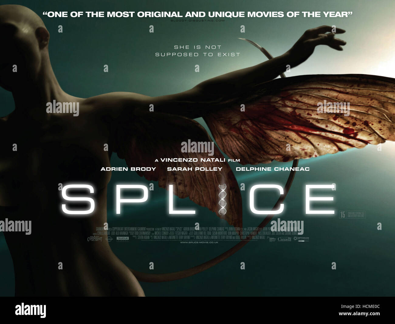 SPLICE, British poster art, 2009. ©Warner Bros/courtesy Everett ...