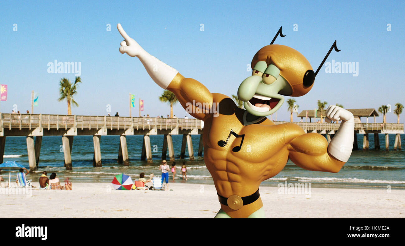 THE SPONGEBOB MOVIE: SPONGE OUT OF WATER, Squidward Tentacles, 2015 ...