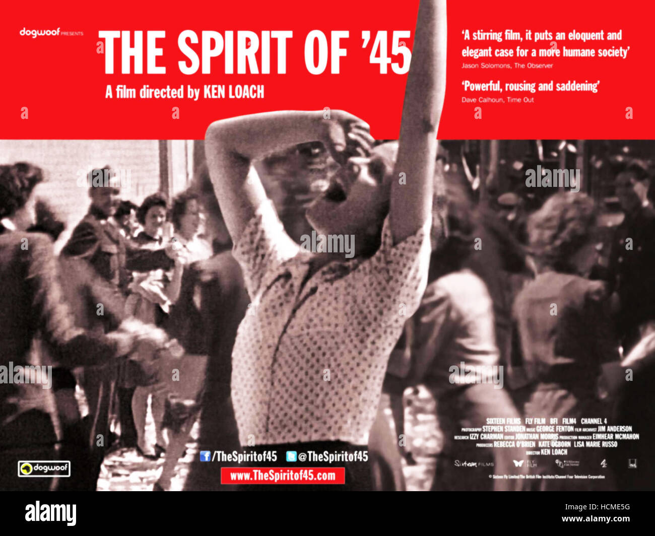 THE SPIRIT OF '45, British poster art, 2013 Stock Photo - Alamy