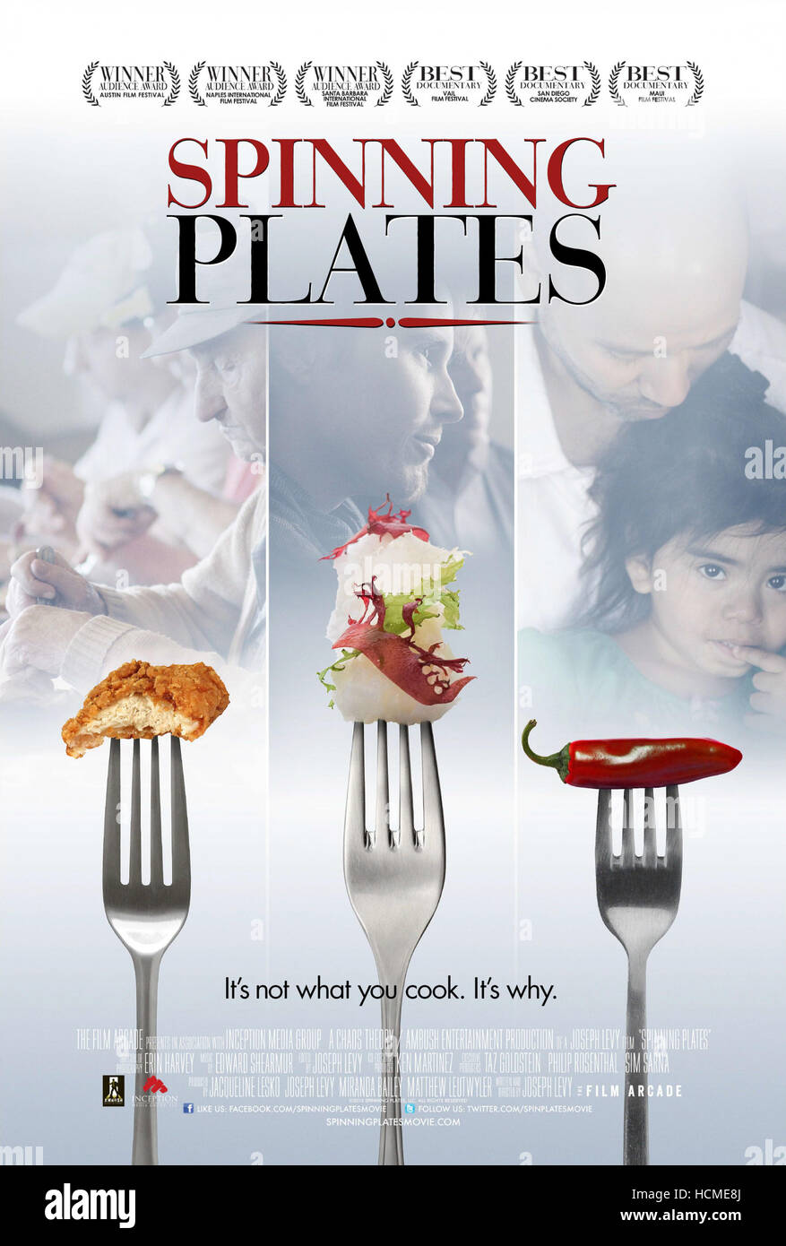 SPINNING PLATES, US poster art, 2012. ©The Film Arcade/courtesy Everett ...