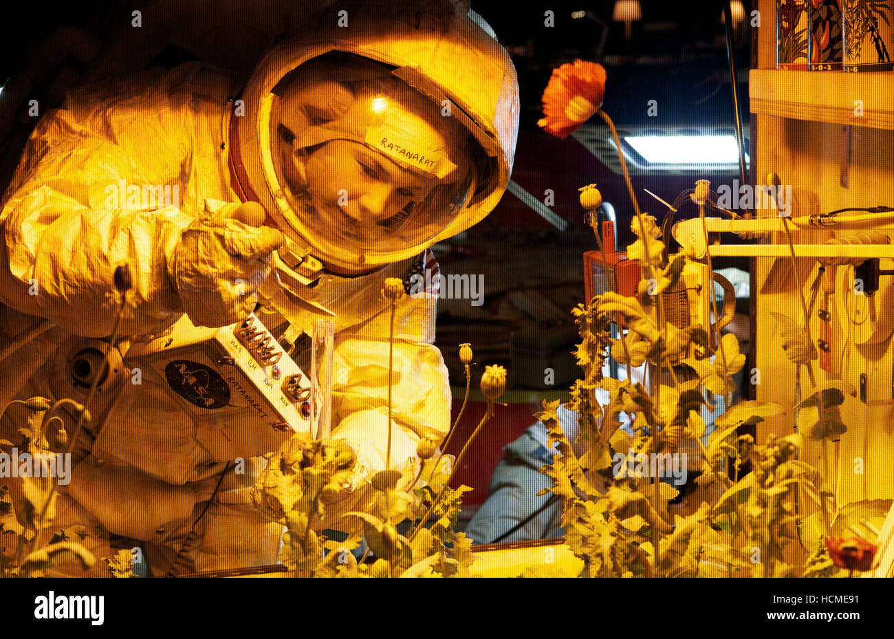 A SPACE PROGRAM, Samantha Ratanarat, harvests opium latex at the Bio ...