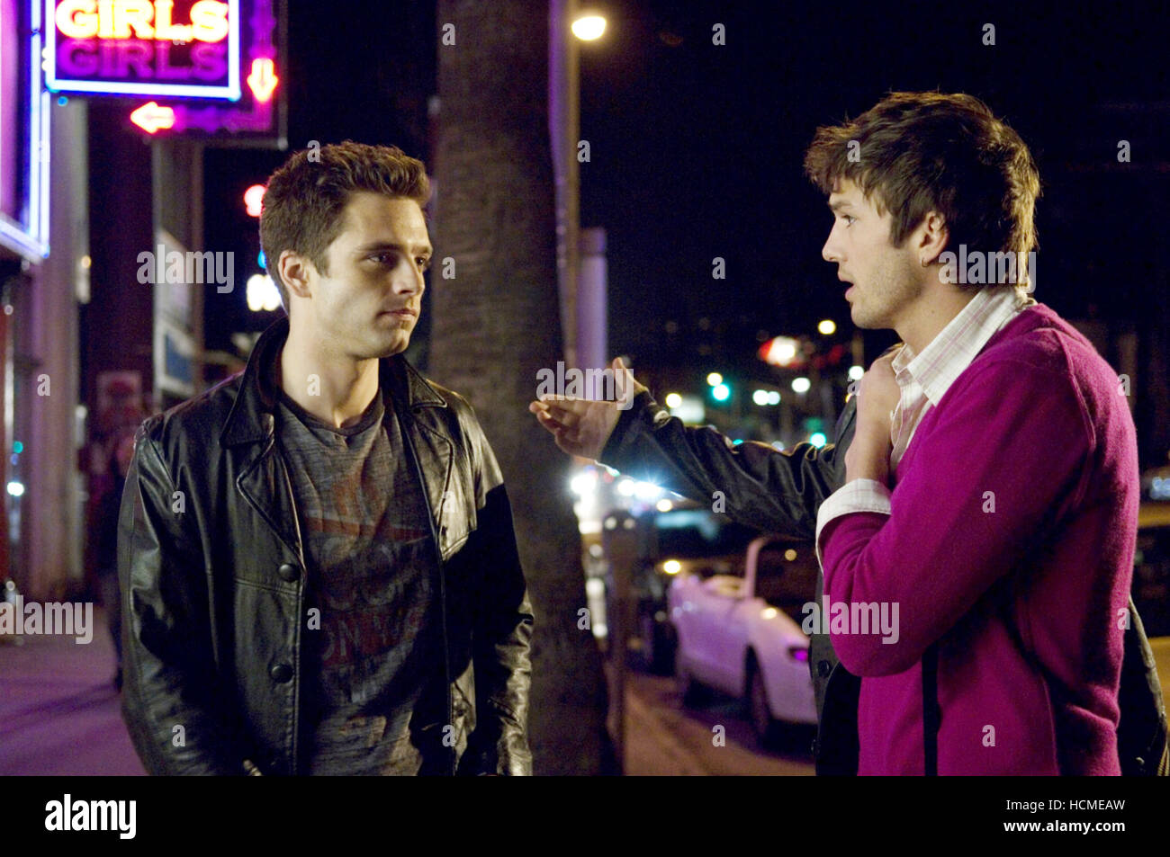 SPREAD, from left: Sebastian Stan, Ashton Kutcher, 2009. Ph: Dale ...