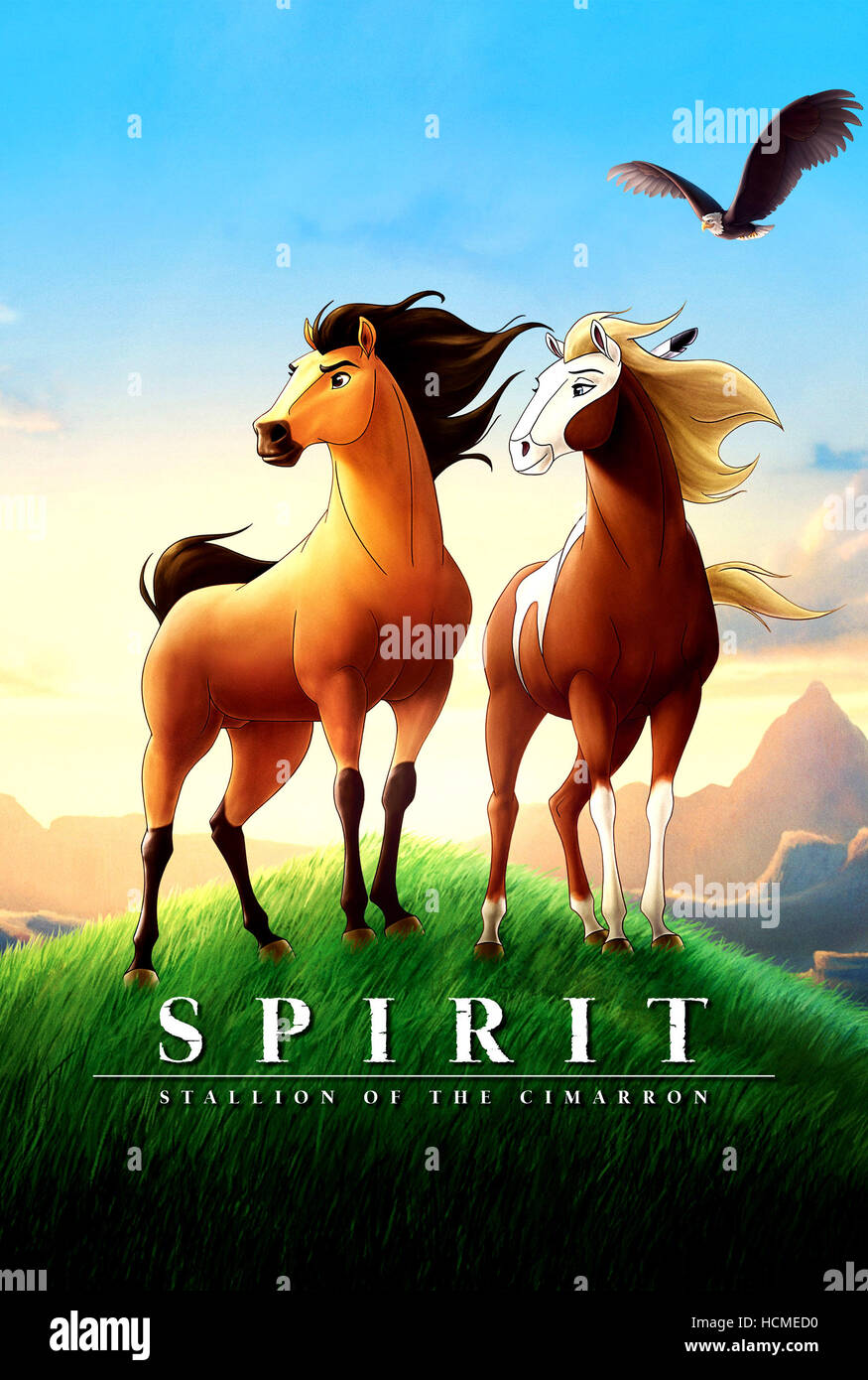 SPIRIT: STALLION OF THE CIMARRON, Spirit, Rain, 2002 (c) Dreamworks ...