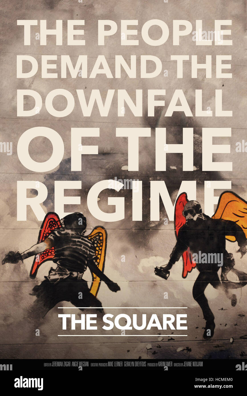 THE SQUARE, (aka AL MIDAN), international poster art, 2013. ©City Drive ...