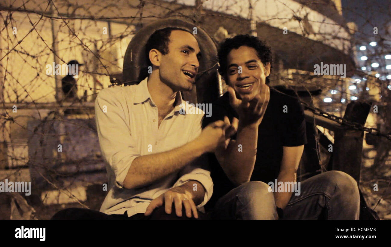 THE SQUARE, (aka AL MIDAN), from left: Khalid Abdalla, Ahmed Hassan ...