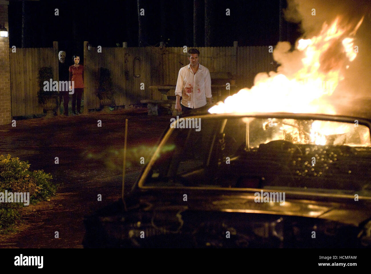 THE STRANGERS, from left: Kip Weeks, Laura Margolis, Scott Speedman ...