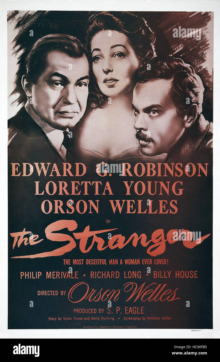 The stranger [1946] film hi-res stock photography and images - Alamy