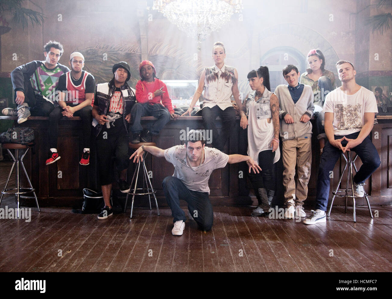 STREETDANCE 2, 3rd from right: George Sampson, 2012, ©Vertigo Films ...