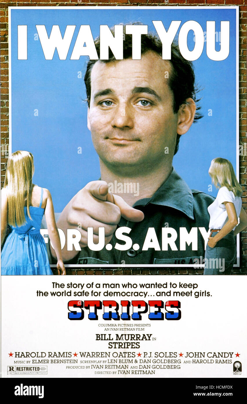 STRIPES, Bill Murray, 1981 Stock Photo - Alamy
