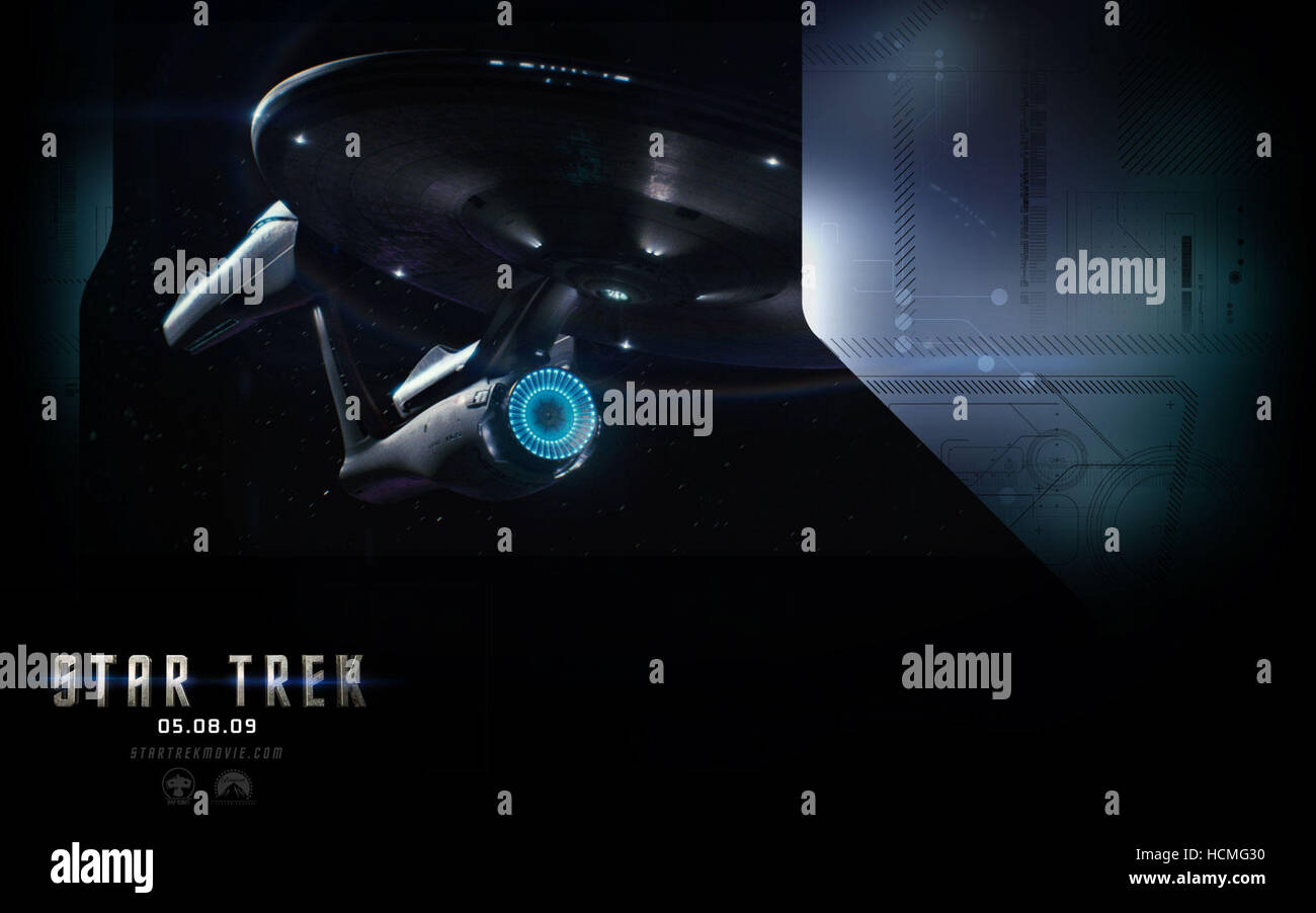 STAR TREK, advance poster art, 2009. ©Paramount/courtesy Everett ...