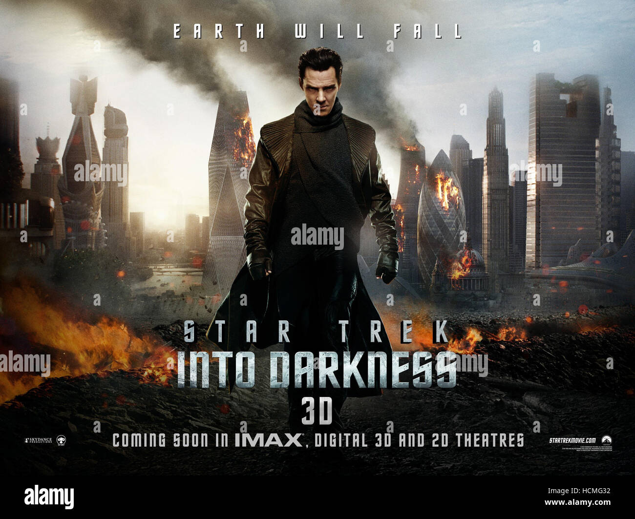 STAR TREK INTO DARKNESS, US advance poster art, Benedict Cumberbatch ...