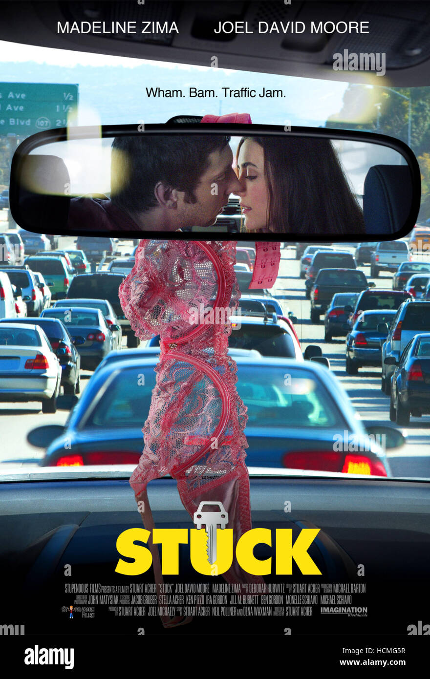 #STUCK, (aka STUCK), poster art, from left: Joel David Moore, Madeline ...