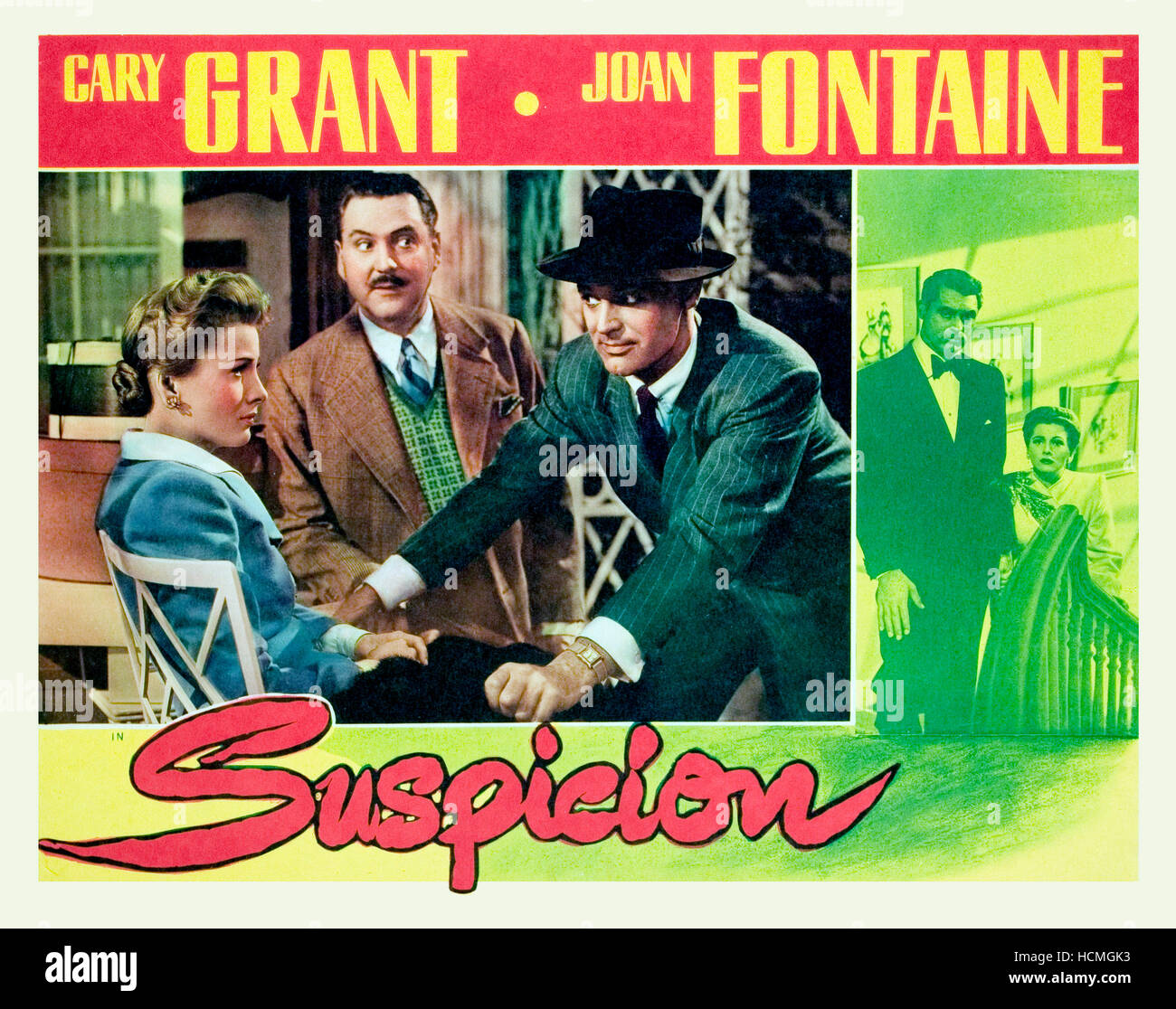 SUSPICION, Joan Fontaine, Nigel Bruce, Cary Grant, 1941 Stock Photo - Alamy