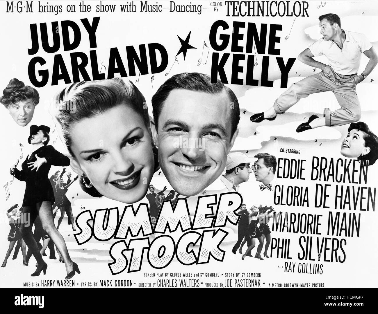 Summer Stock Judy Garland Gene Kelly 1950 Stock Photo Alamy