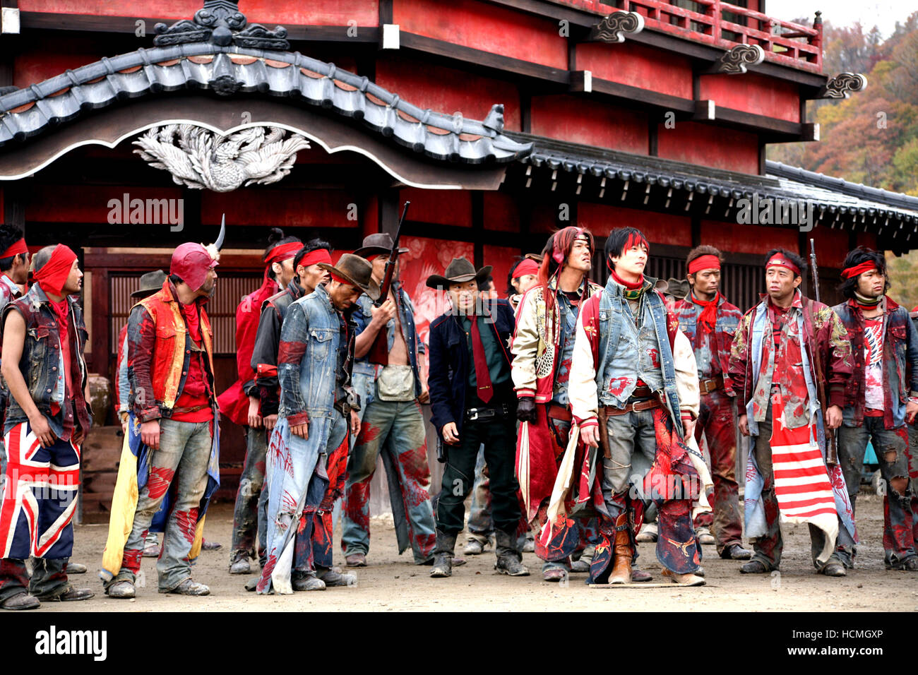 SUKIYAKI WESTERN DJANGO, Masato Sakai (fourth from right), 2007. ©Sony ...