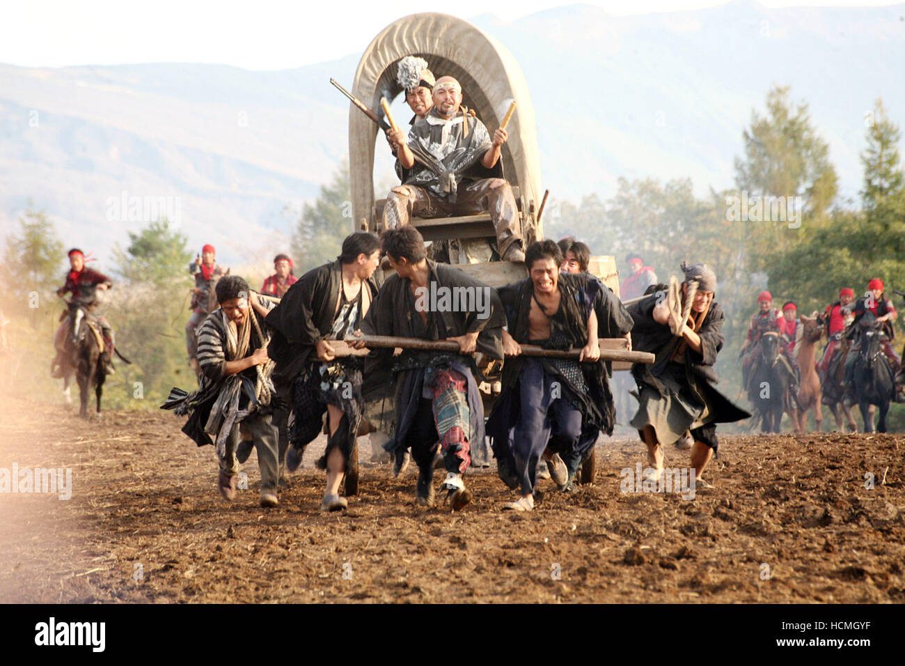 SUKIYAKI WESTERN DJANGO, ISHIBASHI Takaaki (front of wagon), 2007 ...