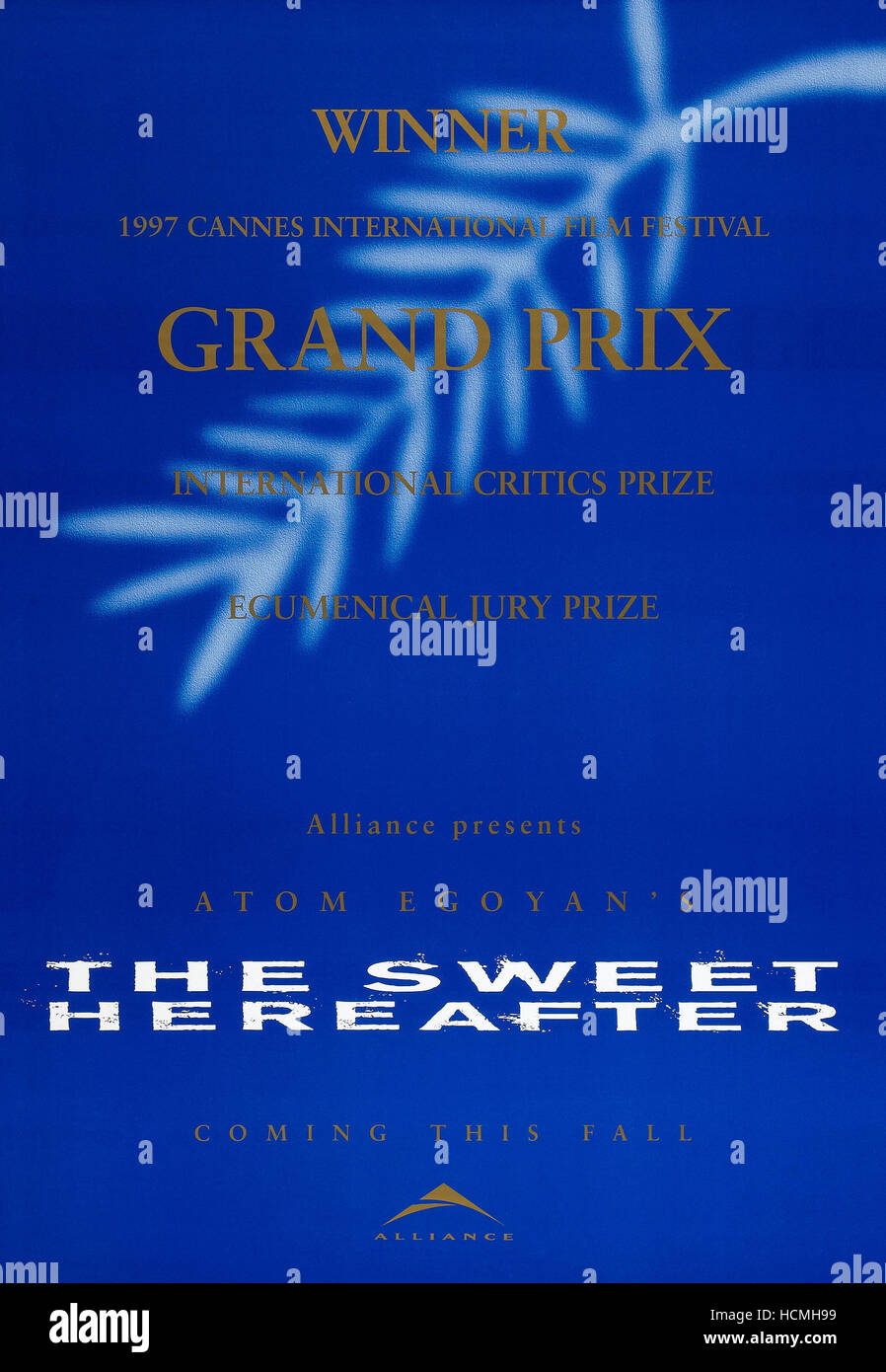 THE SWEET HEREAFTER, US advance poster art, 1997, ©Fine Line Features ...