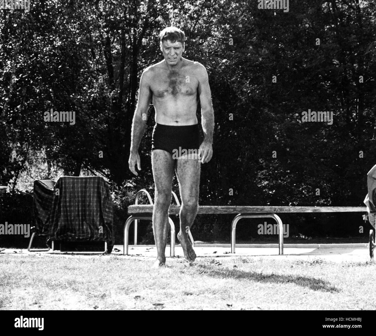 THE SWIMMER, Burt Lancaster, 1968 Stock Photo - Alamy