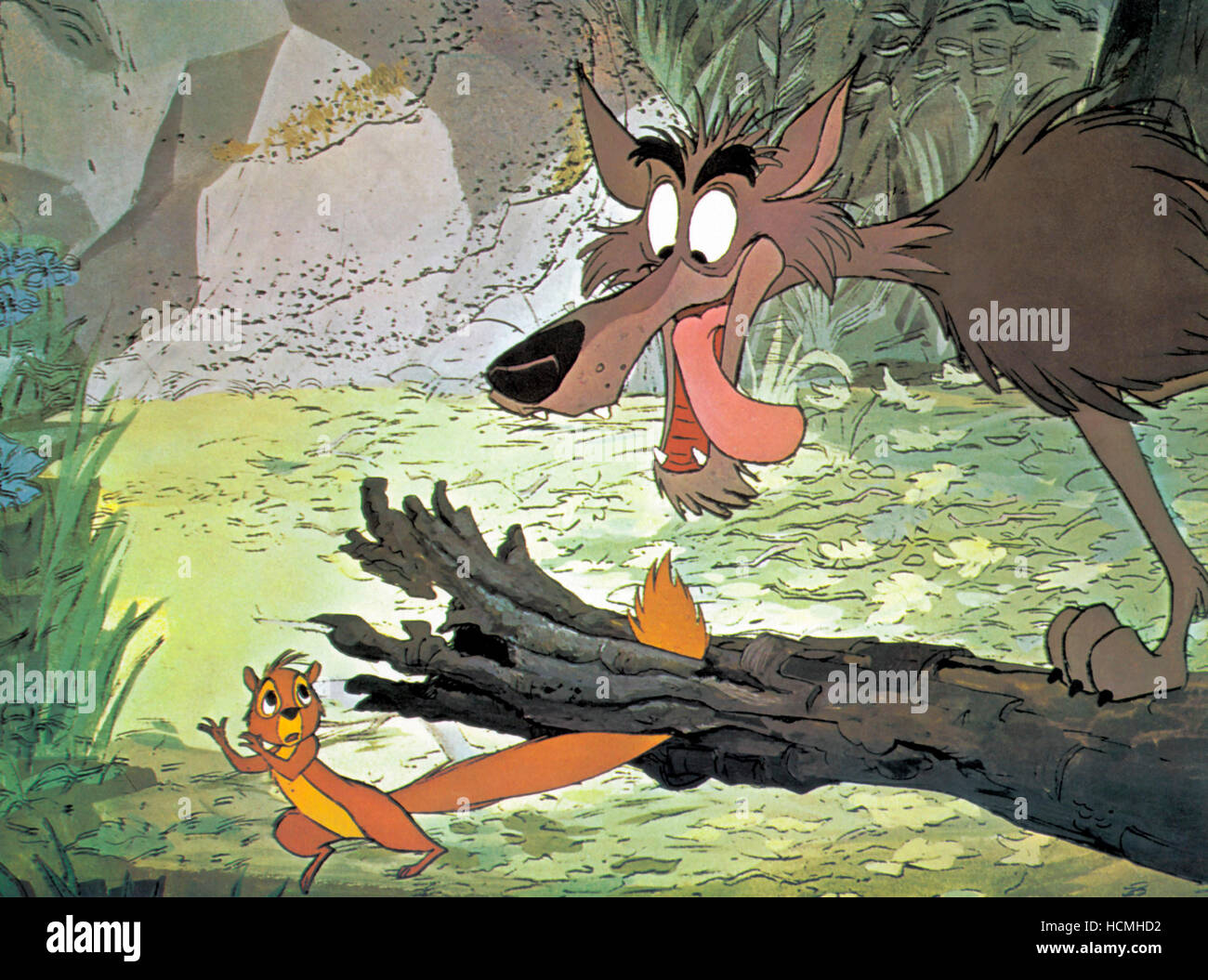 THE SWORD IN THE STONE, from left: King Arthur (aka Wart) as a squirrel ...