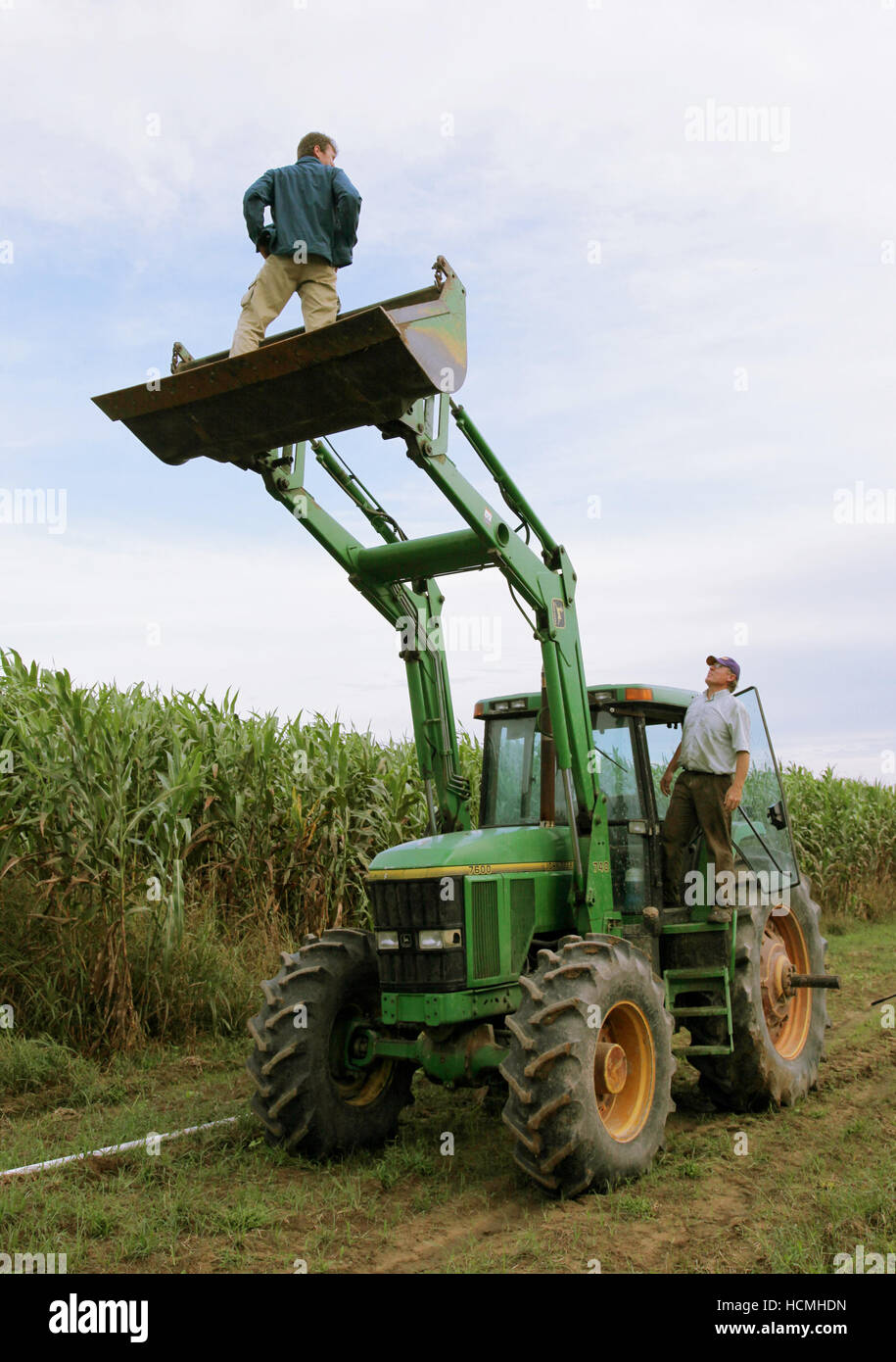 SWITCH, Dr. Scott Tinker overlooking a field of next generation ...