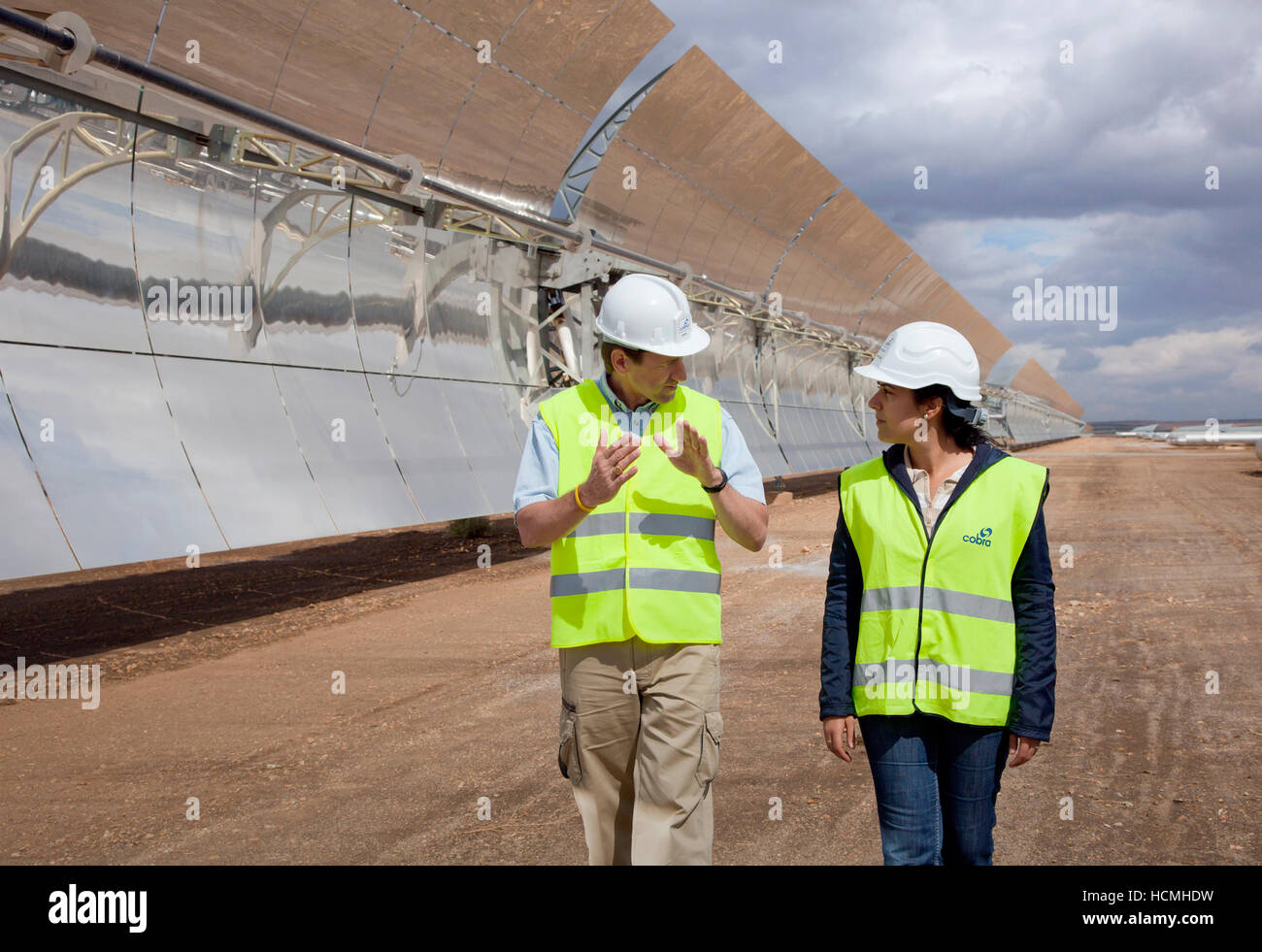 SWITCH, Dr. Scott Tinker (left) tours Andasol, the world's largest ...