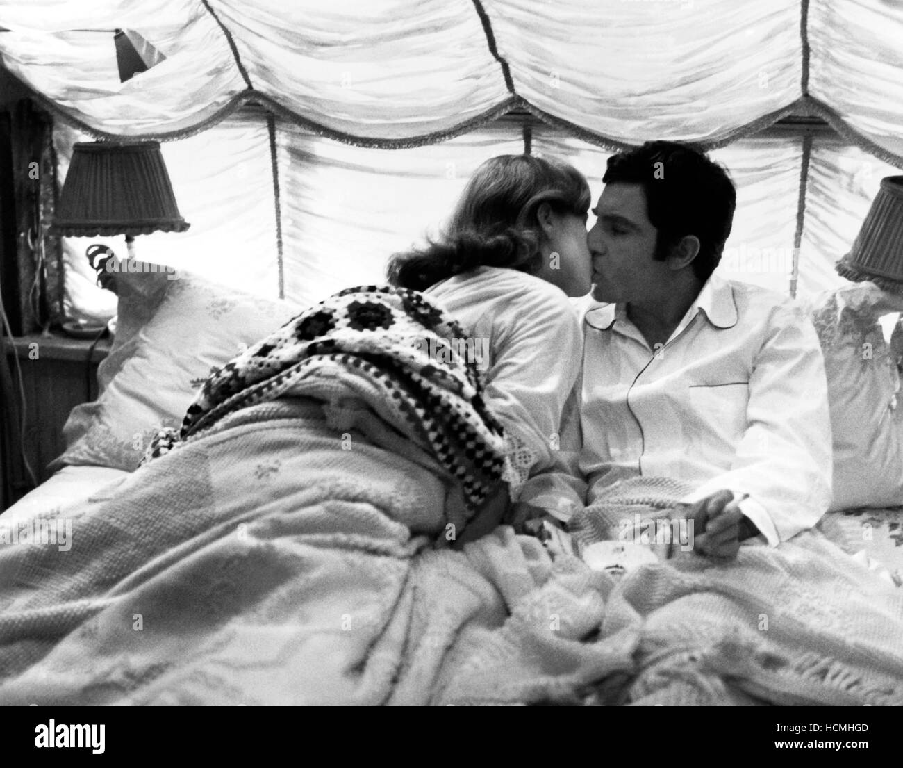 SWEET NOVEMBER, from left: Sandy Dennis, anthony Newley, 1968 Stock ...