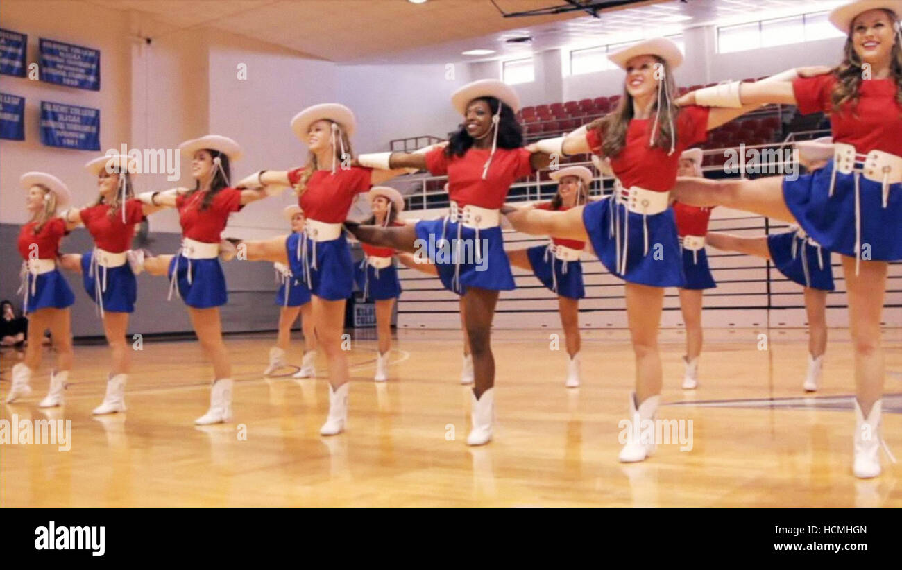 SWEETHEARTS OF THE GRIDIRON, The Rangerettes rehearsing, 2015. ©Well Go ...